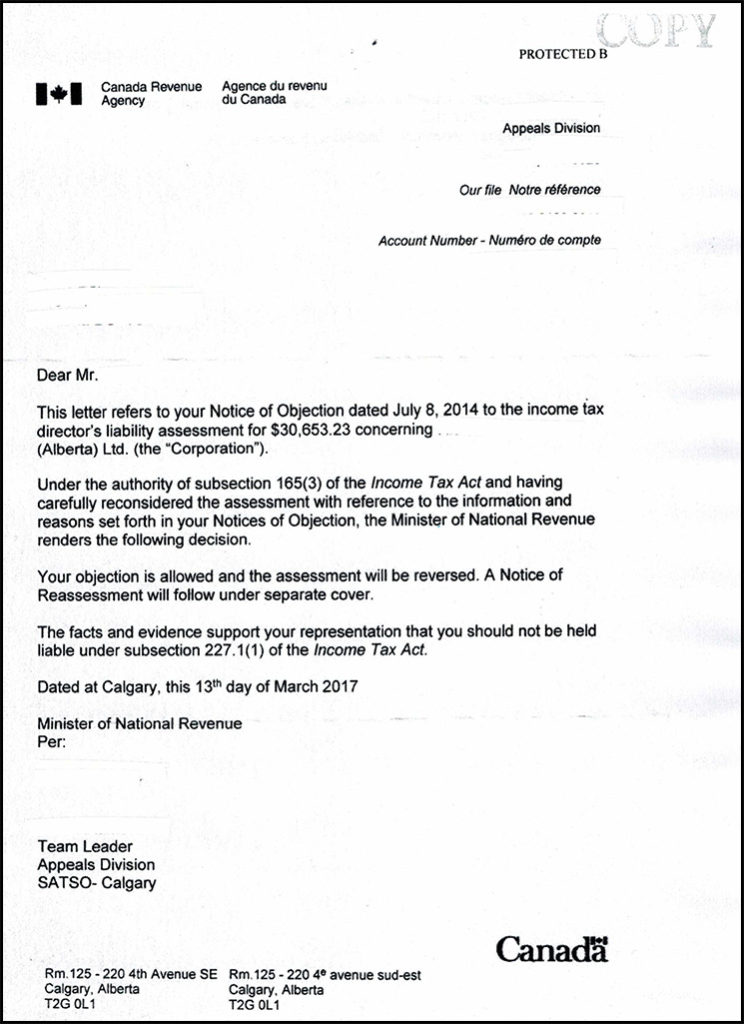 Director s Liability Assessment With The Canada Revenue Agency Cawston Associates director-s-liability-assessment-with-the-canada-revenue-agency-cawston-associates